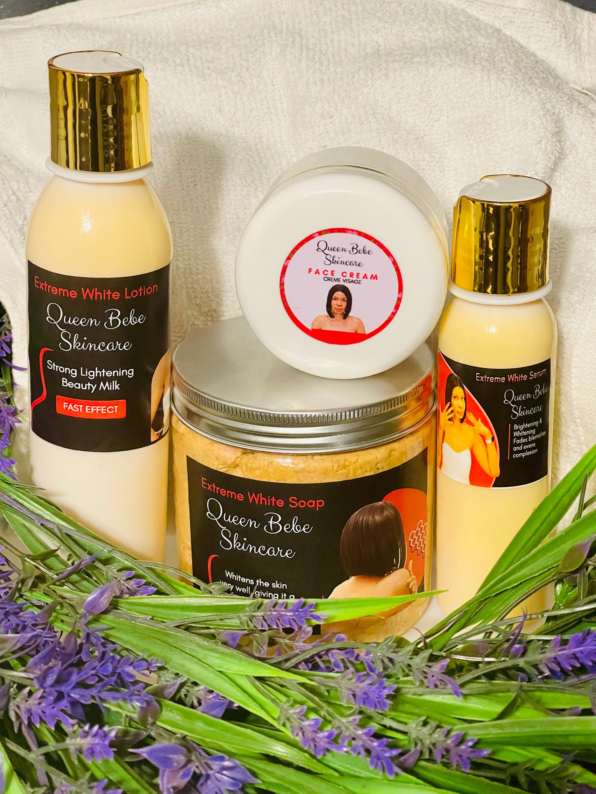 Queen Bebe Extreme white set – Queen Bebe Skincare